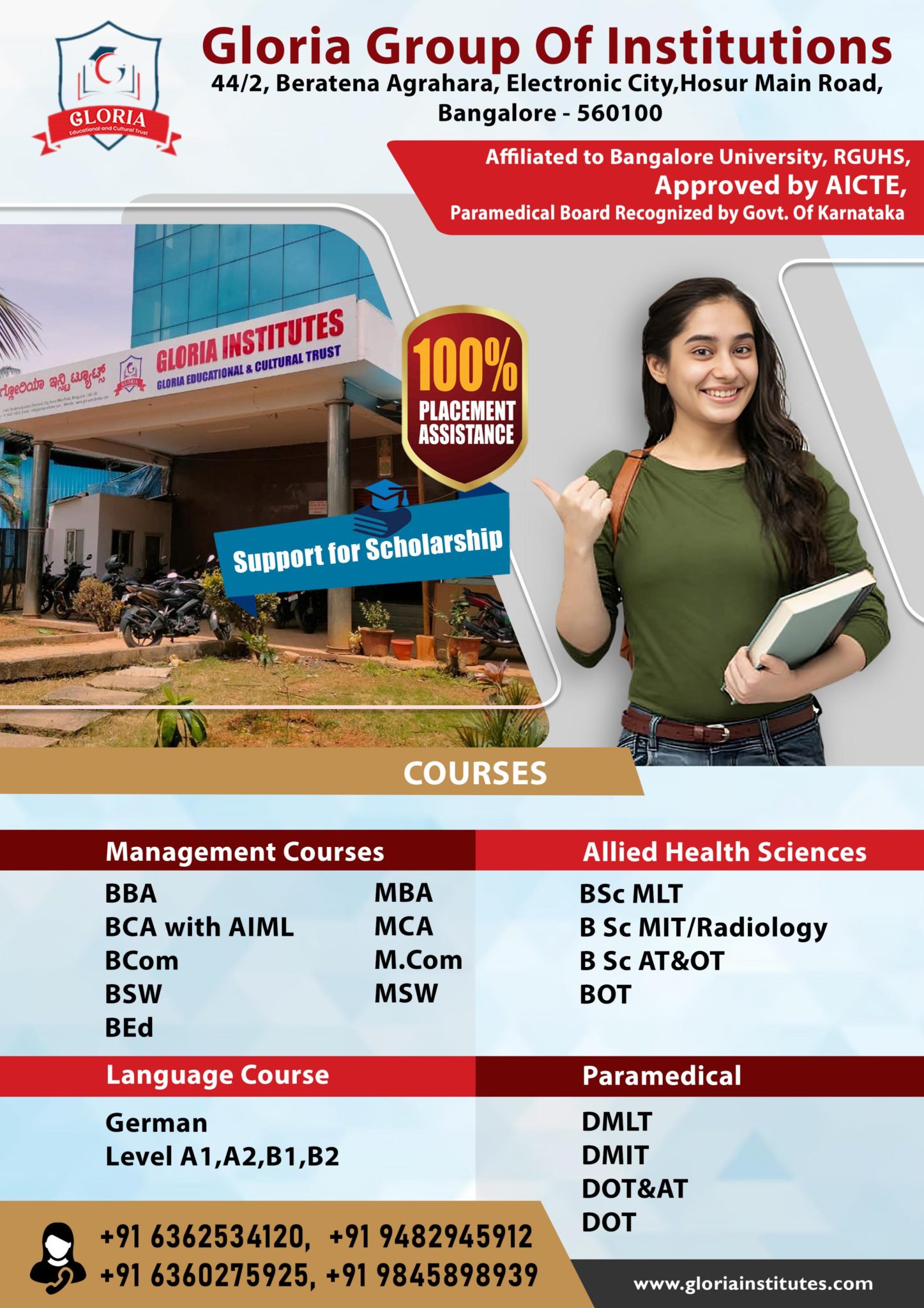 Gloria Group of Institutions – Gloria Educational & Cultural Trust